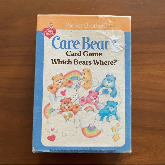 Care Bears | Toys | Vtg Care Bears Card Game 8s Complete | Poshmark
